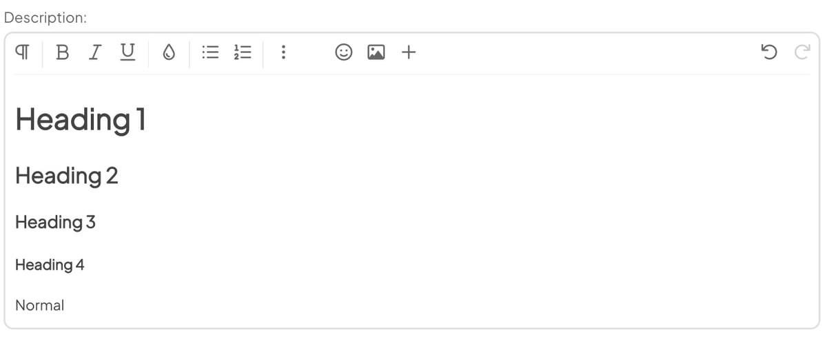 How to use the Formatting Toolbar
