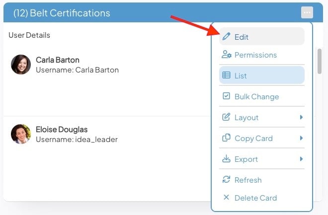 How to make a People List that shows Badges