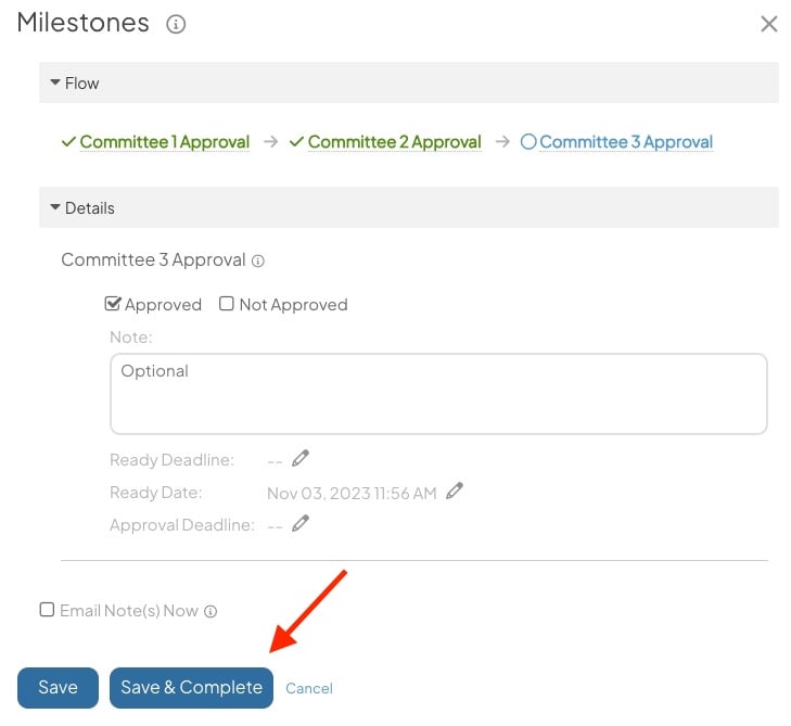 The Milestones Module